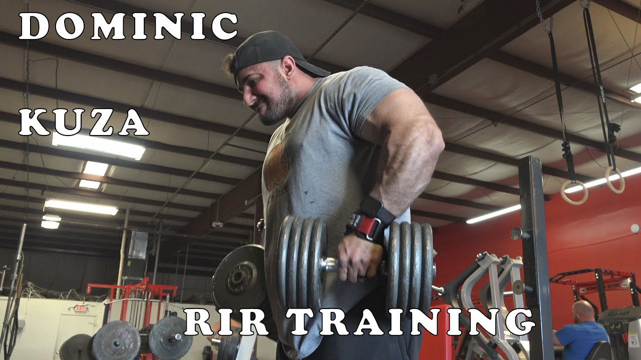 Bodybuilder And Coach Dominic Kuza Trains And Discusses RIR Training ...