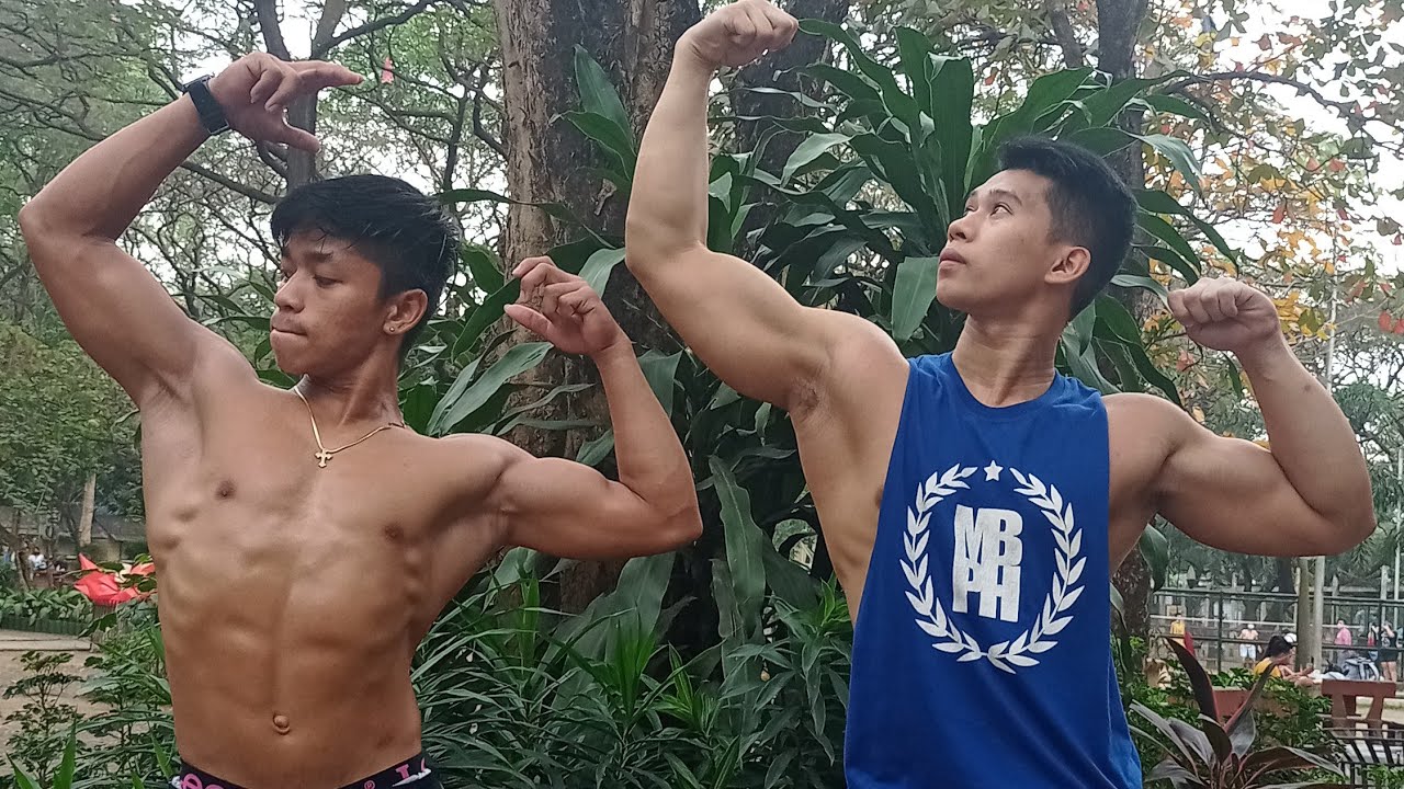 HARD WORKOUT/GUTPUNCH WITH MUSCLE FLEXING 💪👊 fit: JOHN CARNEL - YouTube