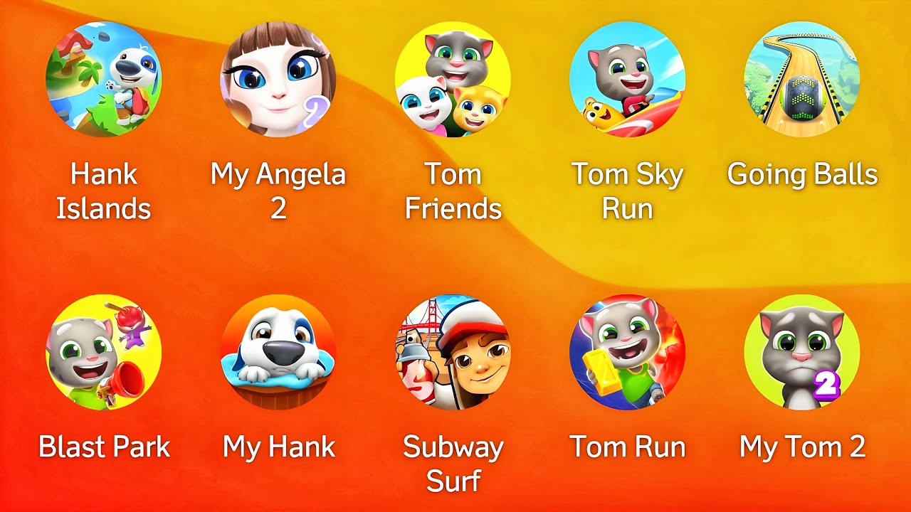 LIVE Now! Best Android Games - Tom 2, Hank Islands, Talking Angela 2 ...