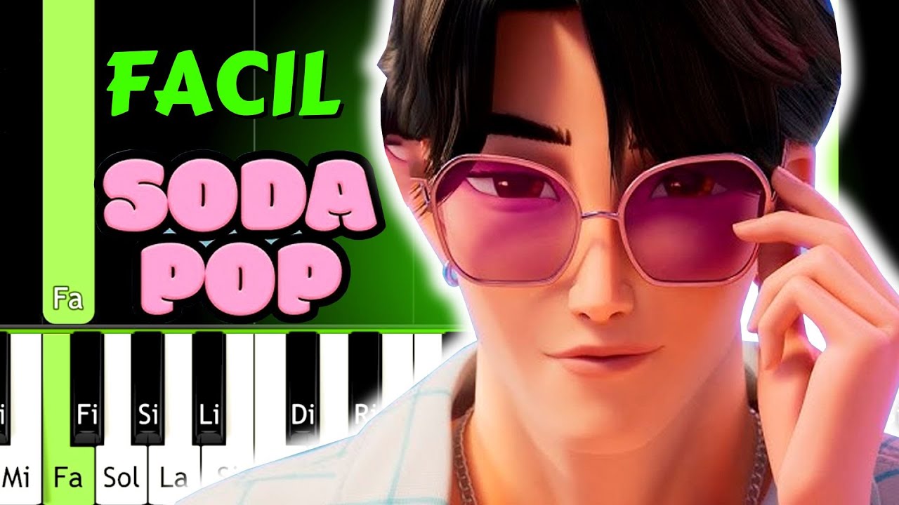 SODA POP - Kpop Demon Hunters - Piano Facil - YouTube