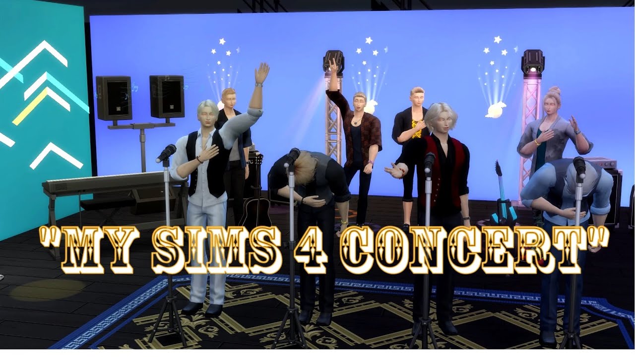 " Singing Forever " [Westlife] but It's my Sims 4 Concert! - YouTube