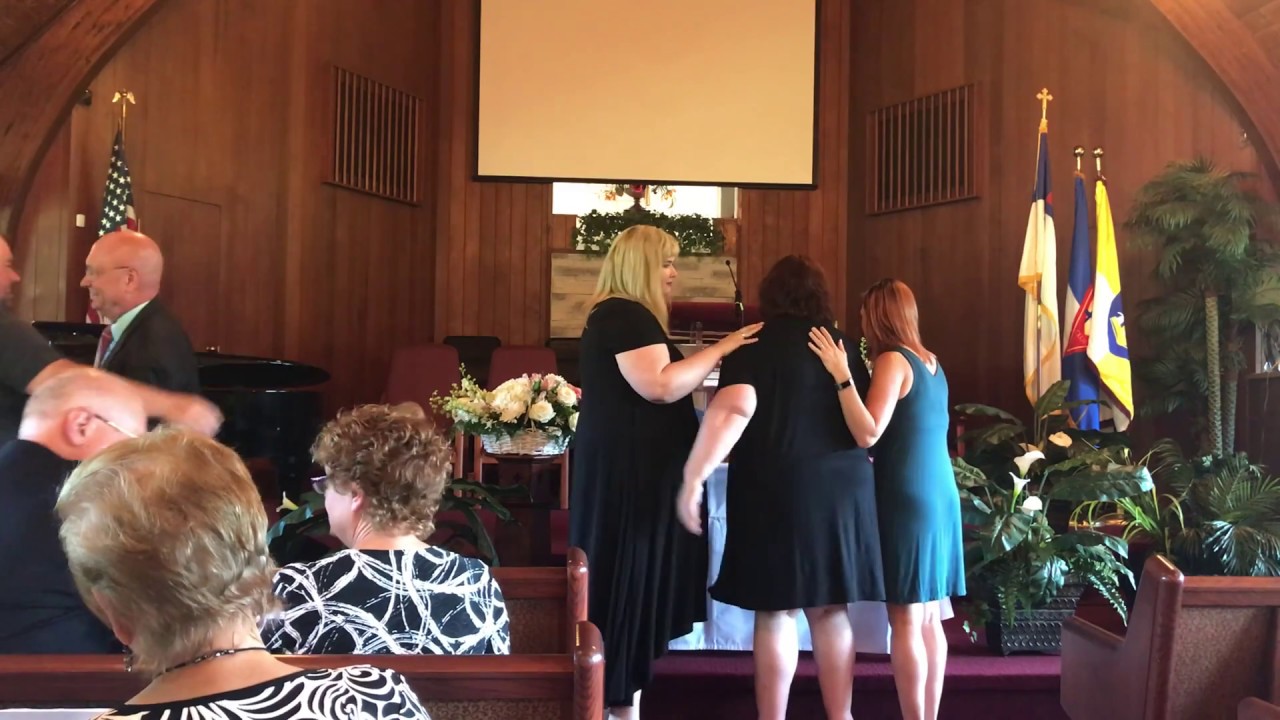 Judy Pritchard memorial service - YouTube