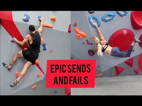 EPIC SENDS - And Heaps of Falling - The Boulder Hub - YouTube