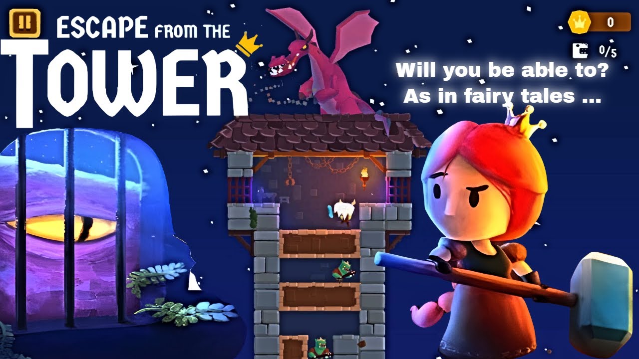 Escape from the Tower - Will you be able to? As in fairy tales ...