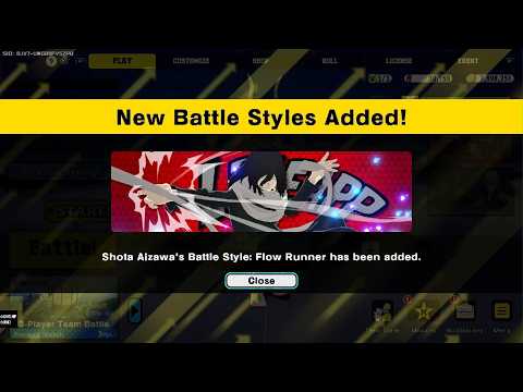 MY HERO ULTRA RUMBLE | Shota Aizawa Flow Runner Out Now!