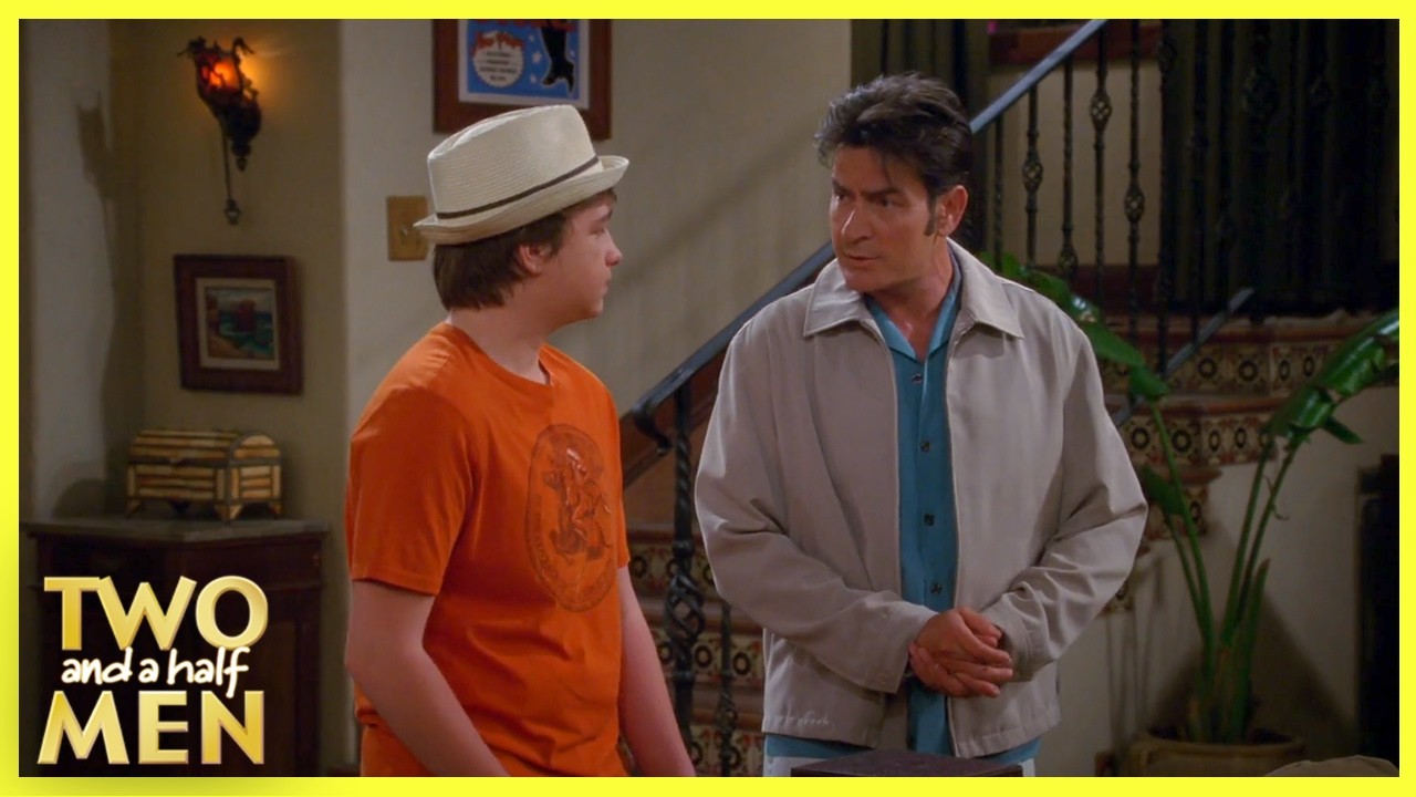 Charlie and Jake Return from Jail | Two and a Half Men - YouTube