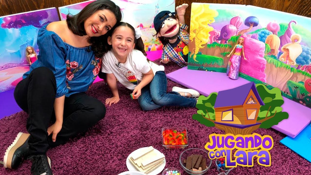 CREAMOS VILLA CARAMELO CON DULCES REALES!/ REINO DE DREAMTOPIA ...