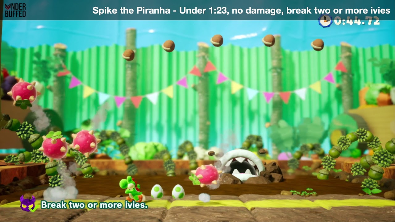 [Yoshi's Crafted World] Spike the Piranha Boss Challenge - YouTube