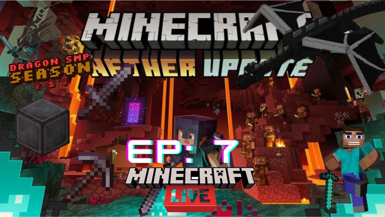 MINECRAFT | LIVE STEAM | MINECRAFT EP : 7| LIFE STEAL SERVER | SMP ...