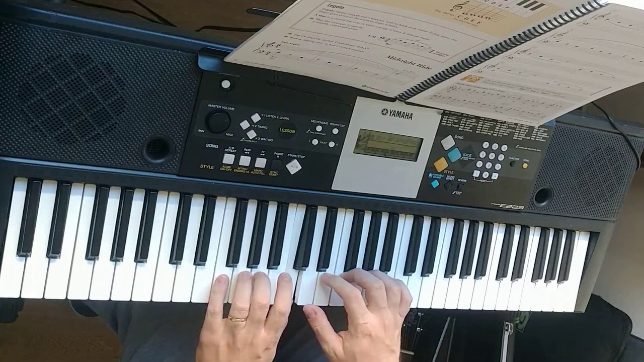 Adult Piano Adventures 1 - Midnight ride - YouTube