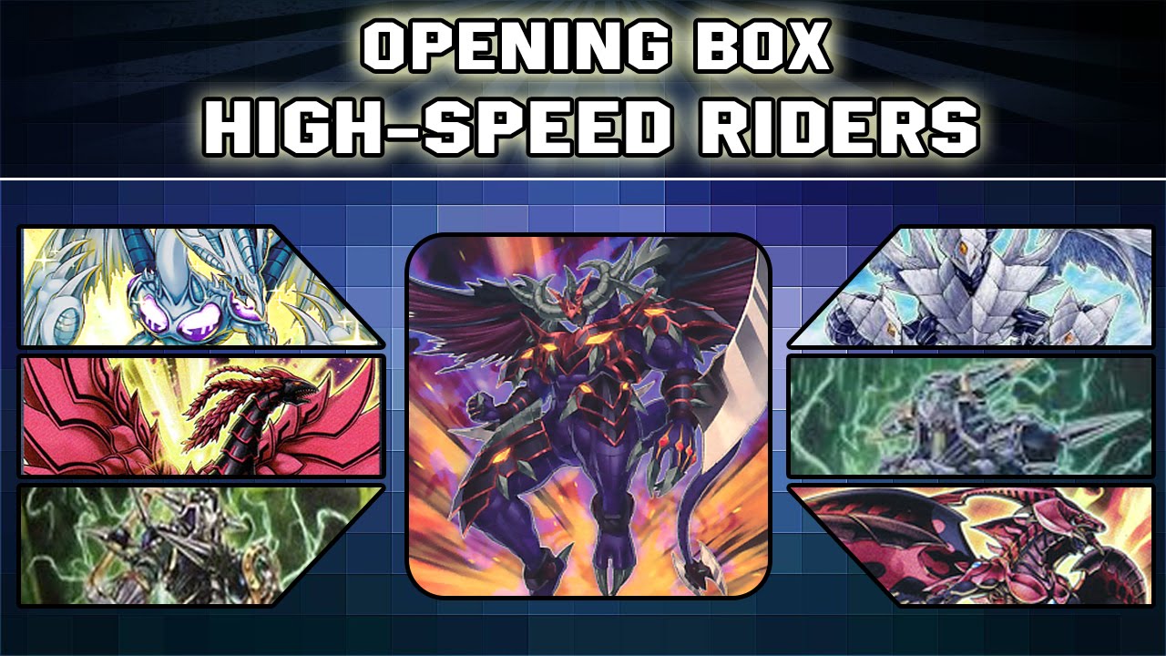 The best High-Speed Riders Opening Box X2 - YouTube