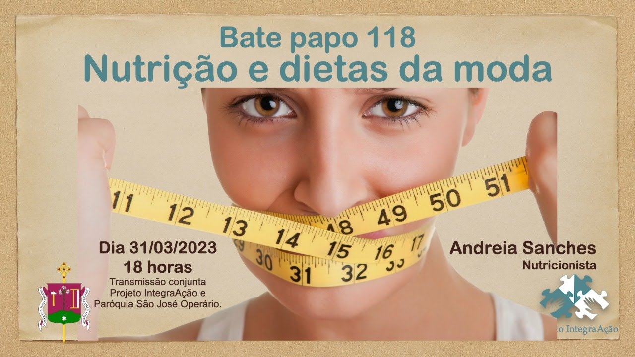 Bate Papo 118 - Nutrição e dietas da moda - YouTube