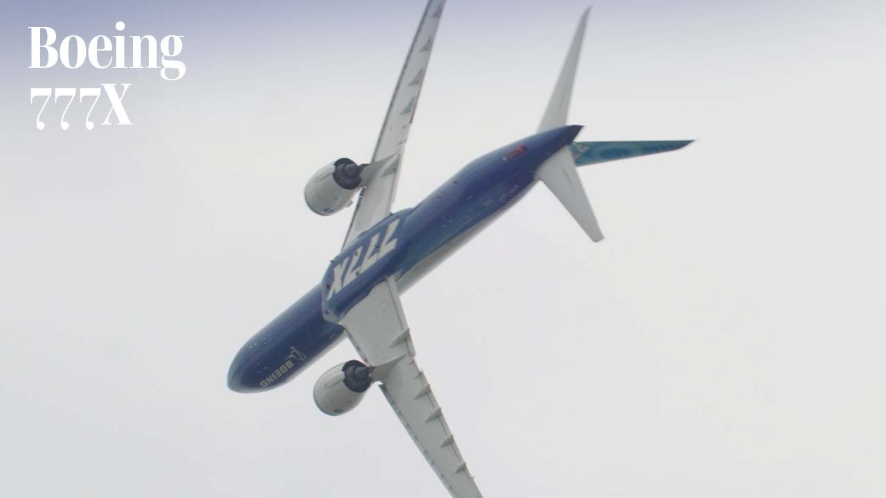 Boeing's Massive 777X Shows its Agility in the Paris Air Show 2023 ...