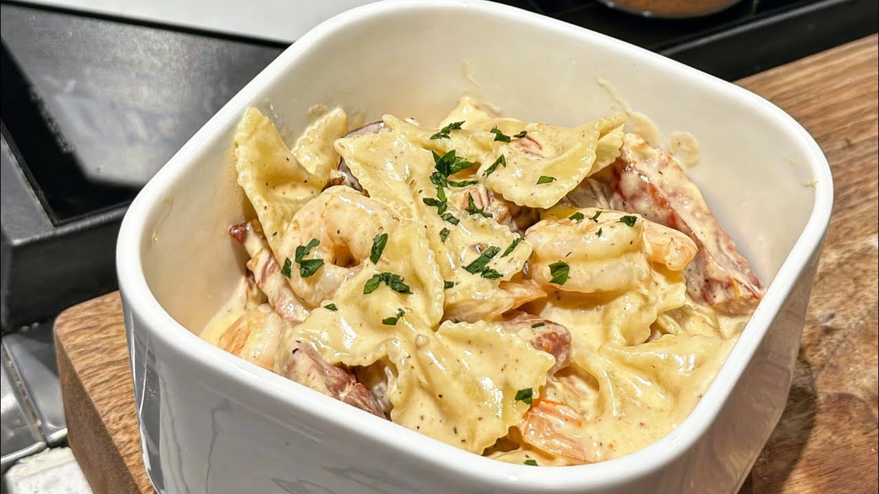 Shrimp & Tasso Pasta over at Lifestyle Appliances - YouTube