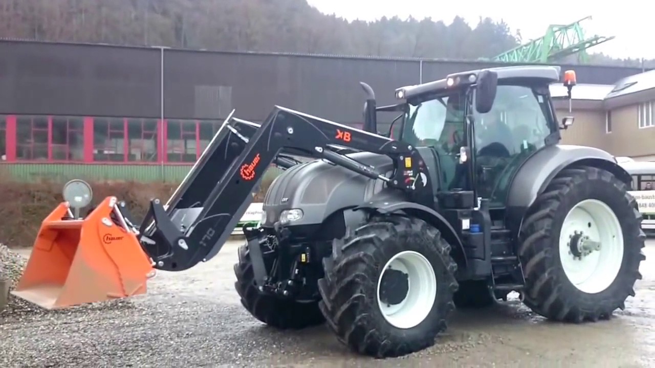 Ny frontlæsser generation Hauer XB Bionic - YouTube