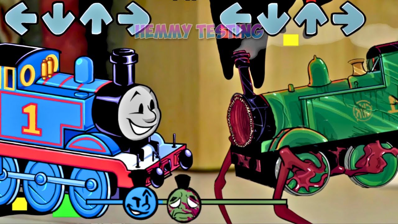 [SWAP] FNF Thomas and Friends ALL PHASES vs Thomas Big Engine Brawl ...