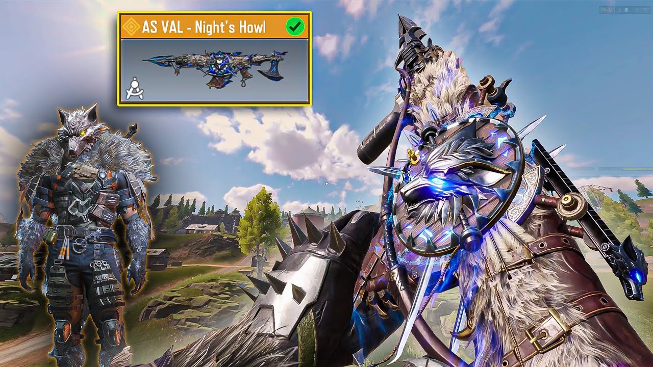 *NEW* LEGENDARY AS VAL Night's Howl | ⚠️ NOT GOOD FOR BR | COD MOBILE ...