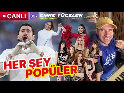 Haftalık Ses Analizi Canlı Yayını (HER ŞEY POPÜLER !)  #397 2026 Şubat 15 #superchat