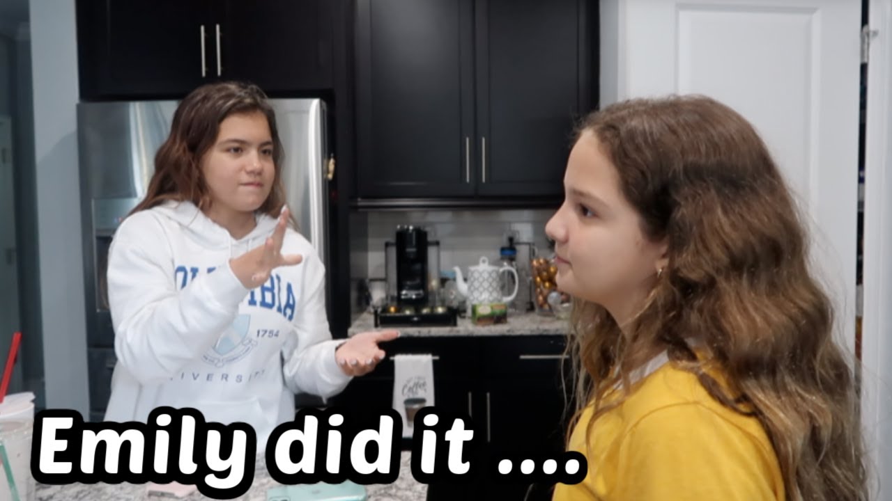EMILY DID IT ..... | SISTERFOREVERVLOGS #794 - YouTube