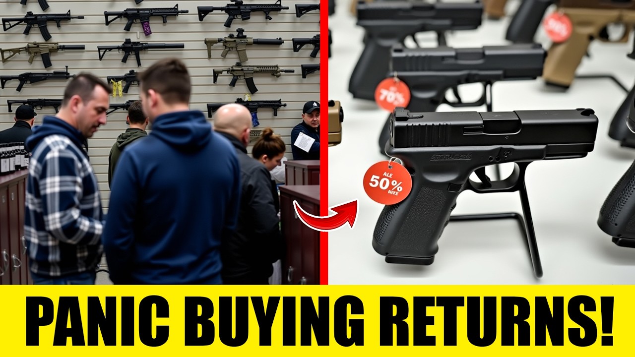 BREAKING: Gun Sales Are EXPLODING and the Buyers Will Shock You! - YouTube