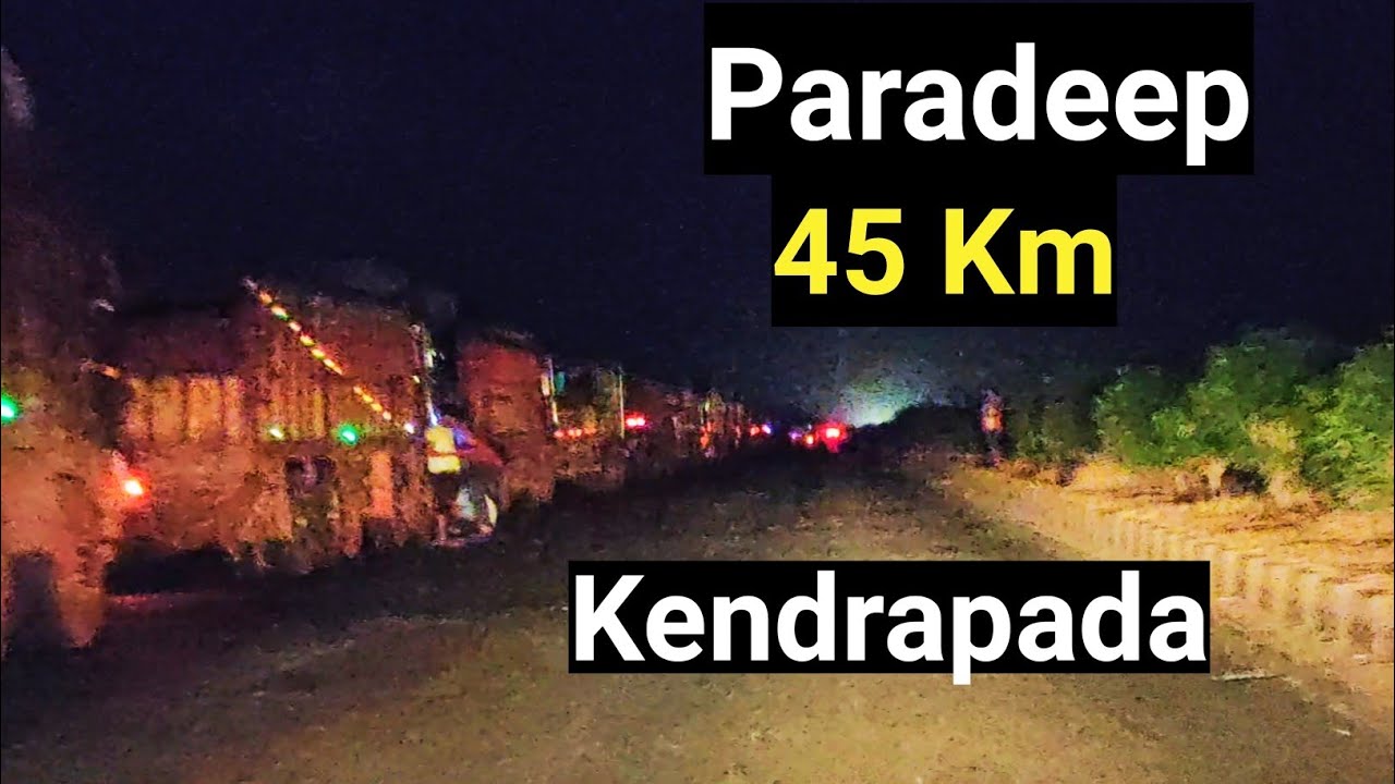 Most Dangerous Road in Odisha || Kendrapada to Paradeep Deadly Road ...