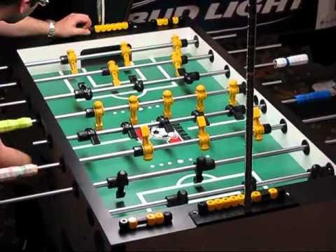 Billy Pappas vs Terry Rue 2010 National Foosball Championships - YouTube
