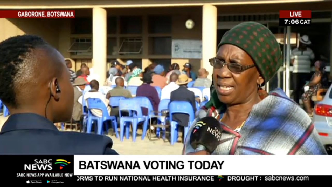 Botswana Elections | Batswana go to the polls on Wednesday - YouTube
