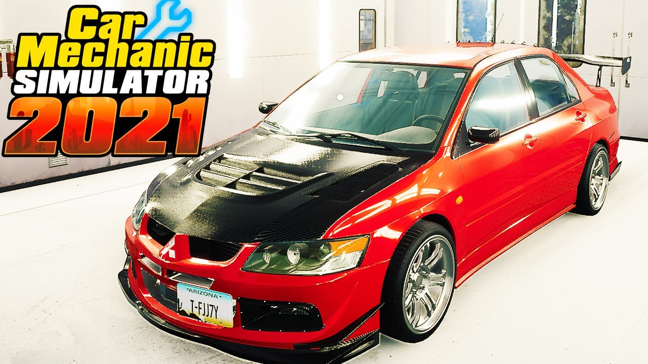 Реставрация Mitsubishi Lancer Evolution 9 - Car Mechanic Simulator 2021 ...