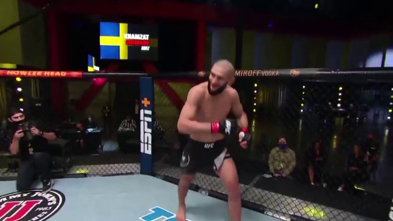 Scary laugh by Khamzat Chimaev UFC - YouTube