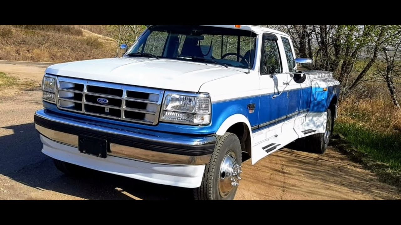 1992 FORD F250 DUALLY - YouTube