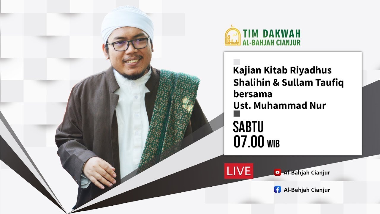 Ujian Adalah Tantangan Untuk Menjadi Lebih Baik | Kajian Kitab Riyadhus ...