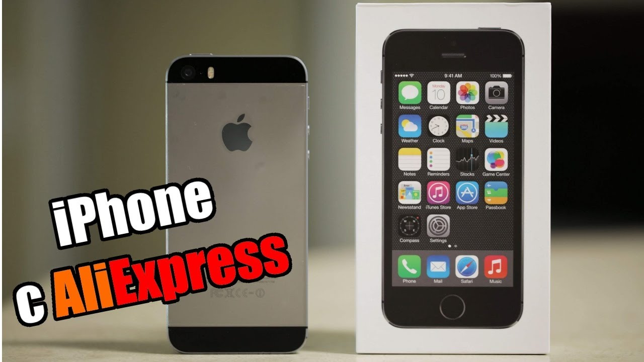 Лучший iPhone с AliExpress! iPhone 5s refurbished! - YouTube