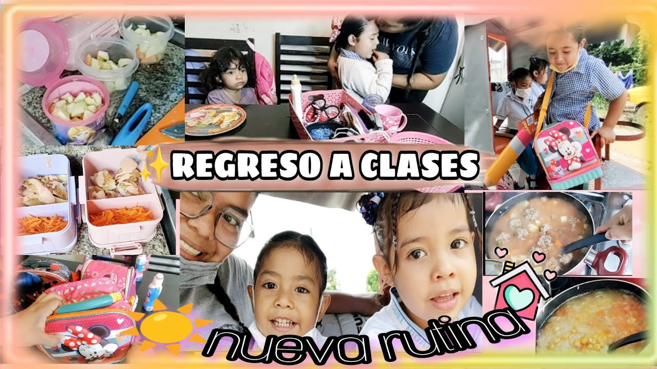 REGRESO A CLASES MAMA DE 3 HIJOS //REGRESAMOS ALAS CARREREADAS ...
