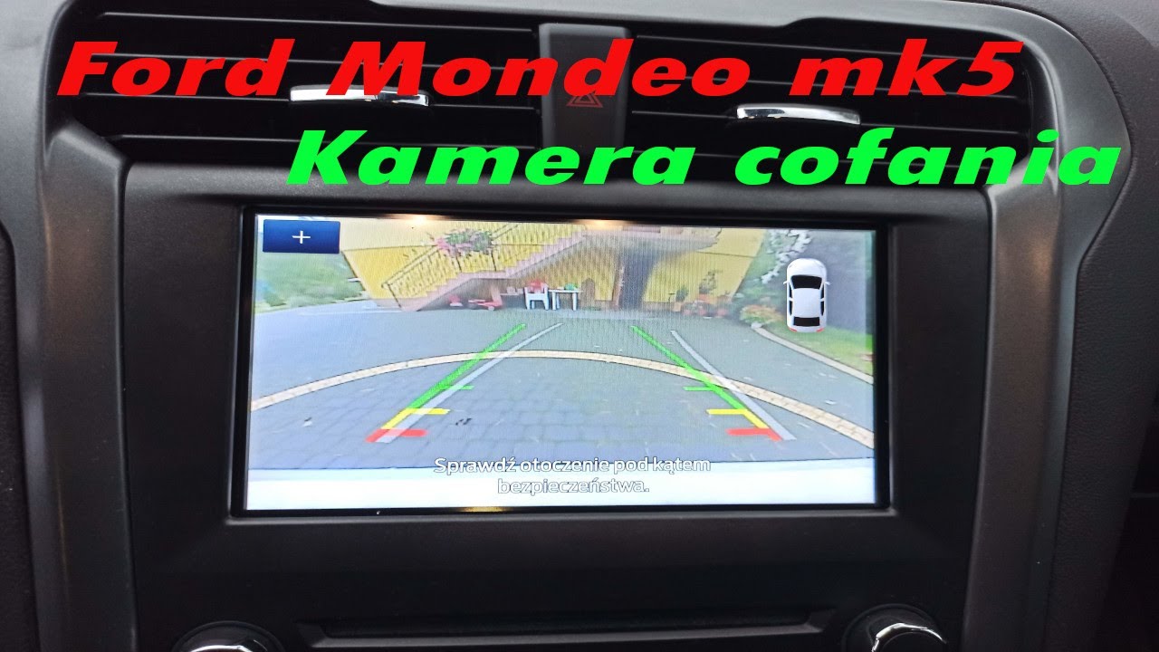 Ford Mondeo mk5 Kamera Cofania. - YouTube