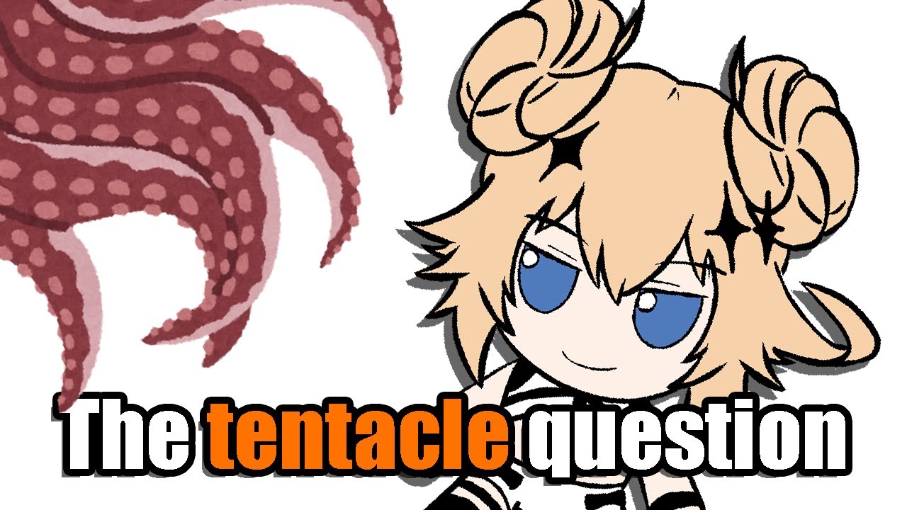 Anime girls vs tentacles - YouTube