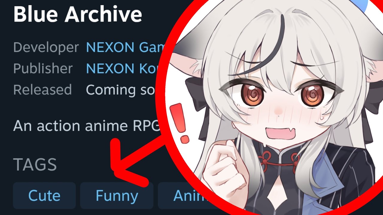 Steam Archive is cute and funny😭? - Blue Archive meme - YouTube