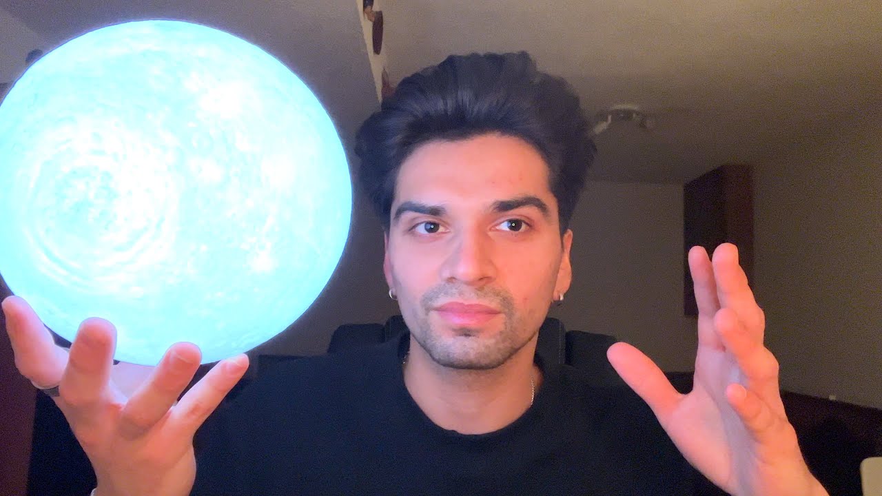 Asmr with a Cool Night Lamp (Light Triggers) - YouTube