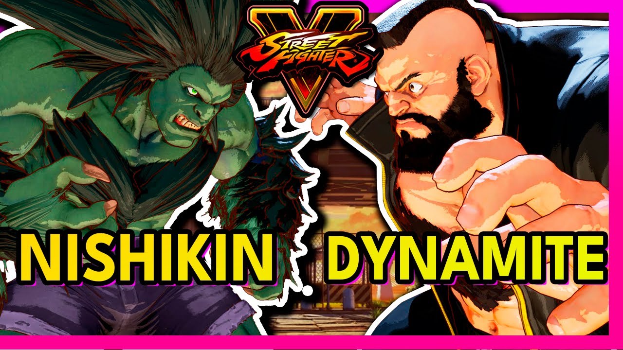 SFV 🥊 Nishikin (BLANKA) VS Dynamite (ZANGIEF) 🥊 スト5 🥊 SF5 🥊 Street ...