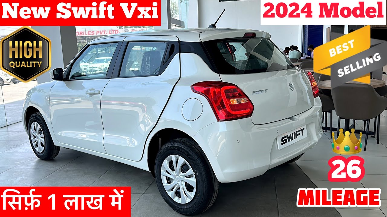 New 2024 Maruti Suzuki Swift Vxi Review | Maruti Suzuki swift 2024 ...