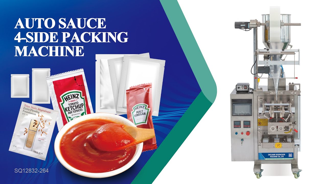 Bespacker DXDY-240F auto sauce honey butter cherry packing packer ...