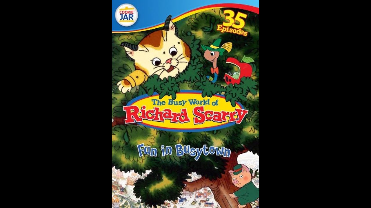 Opening & Closing To The Busy World Of Richard Scarry: Fun In Busytown ...