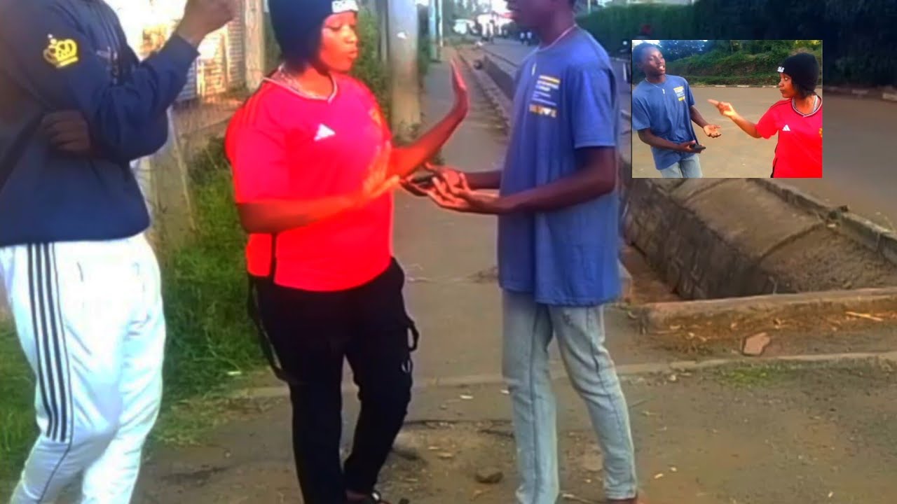 😔bitter lady gives her Man hot slap who is cheating with her best ...