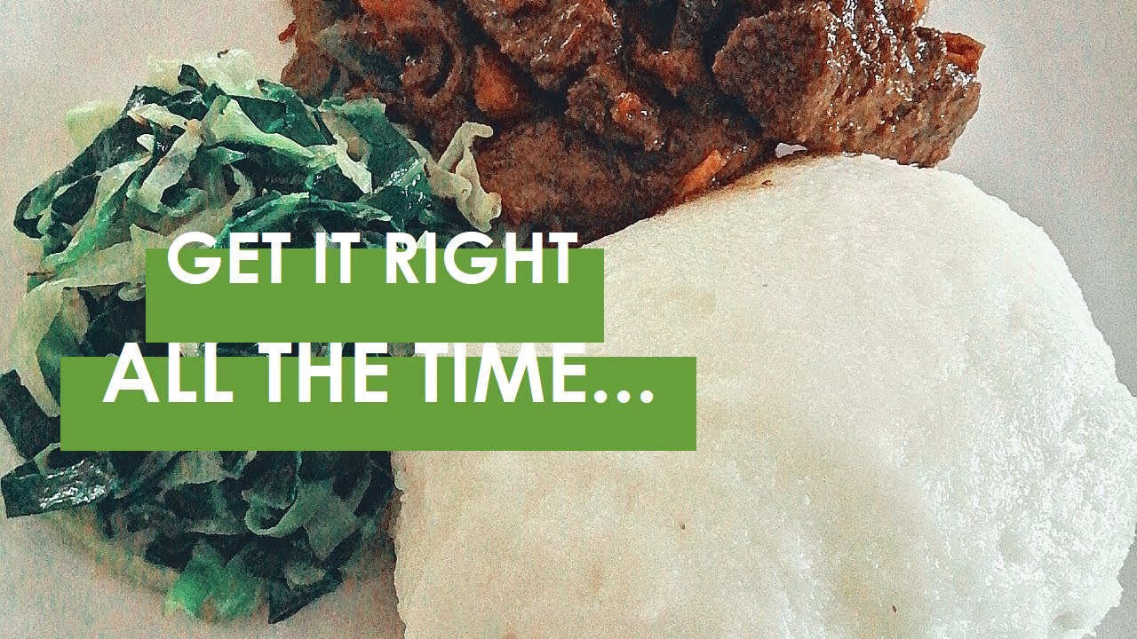 HOW TO PROPERLY COOK PAP || PHALECHE || HOMECOOKING WITH TSHEPI - YouTube