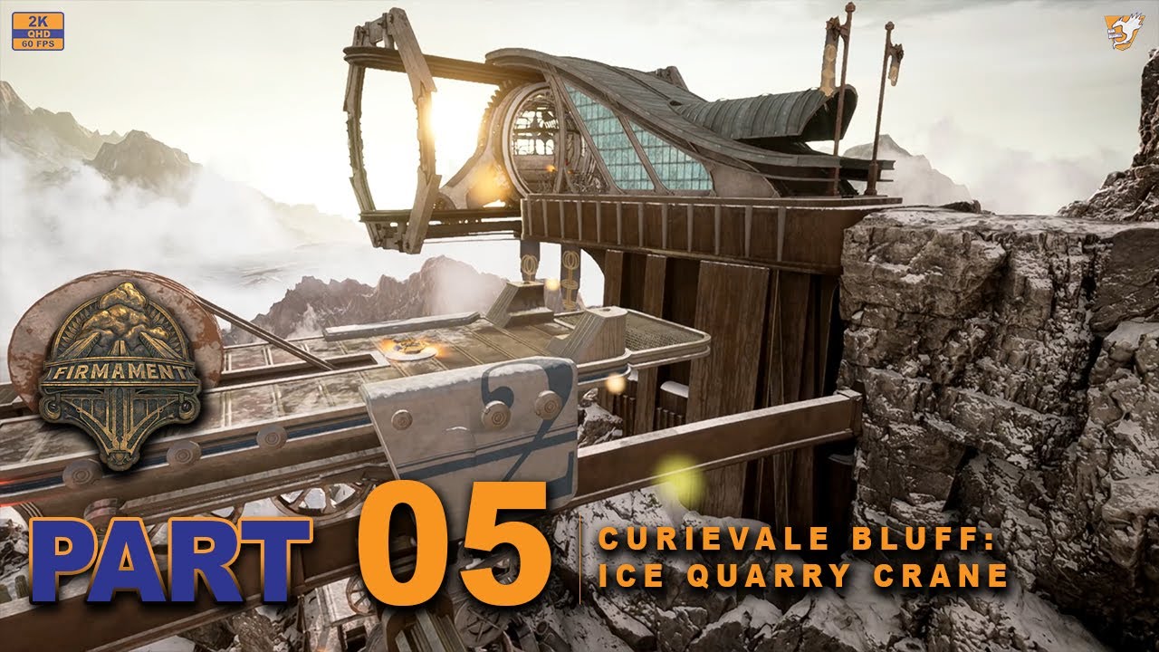 Curievale Bluff: Ice Quarry Crane | Firmament | Full Game Walkthrough ...