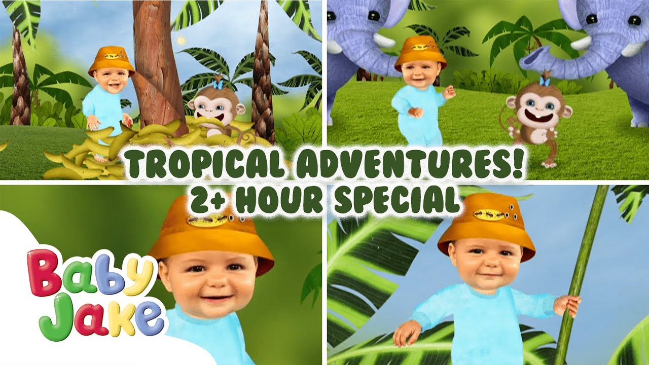 @BabyJakeofficial - 🌴 ALL of Baby Jake's Tropical Adventures! 💚 | 120 ...