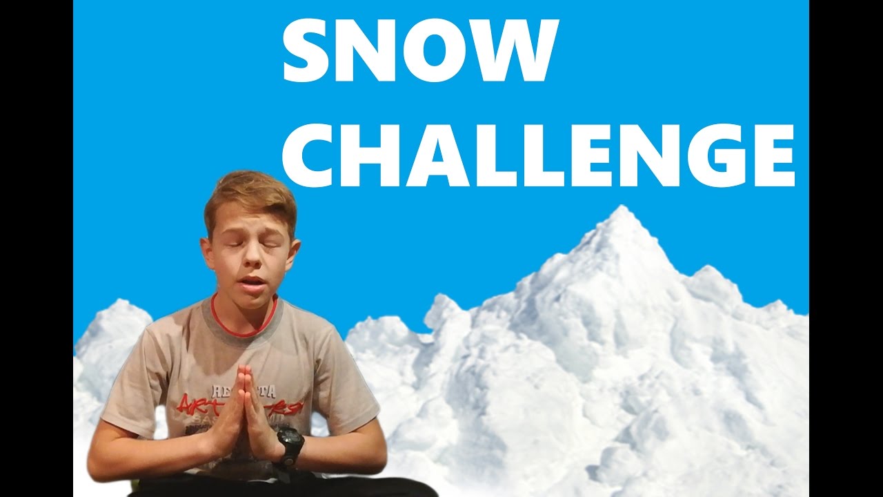 SNOW CHALLENGE - YouTube