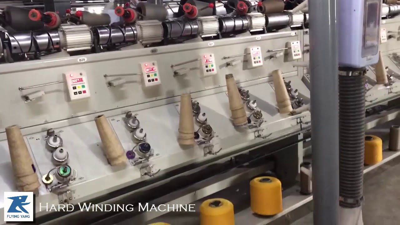 Hard winding machine - YouTube
