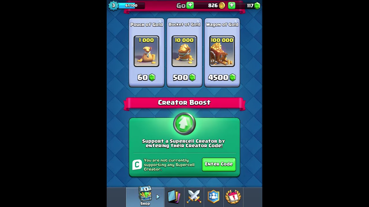 Use a Creator Code in Clash Royale! - YouTube