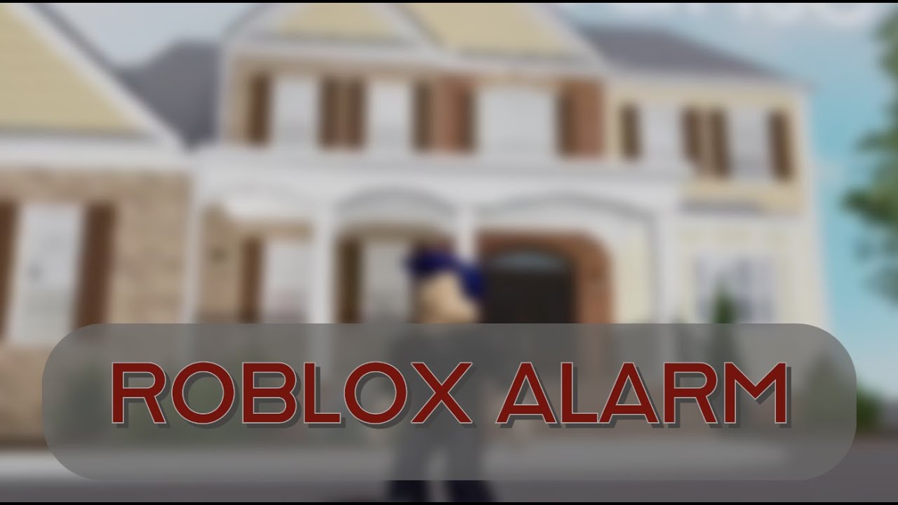 Roblox alarm testing - YouTube