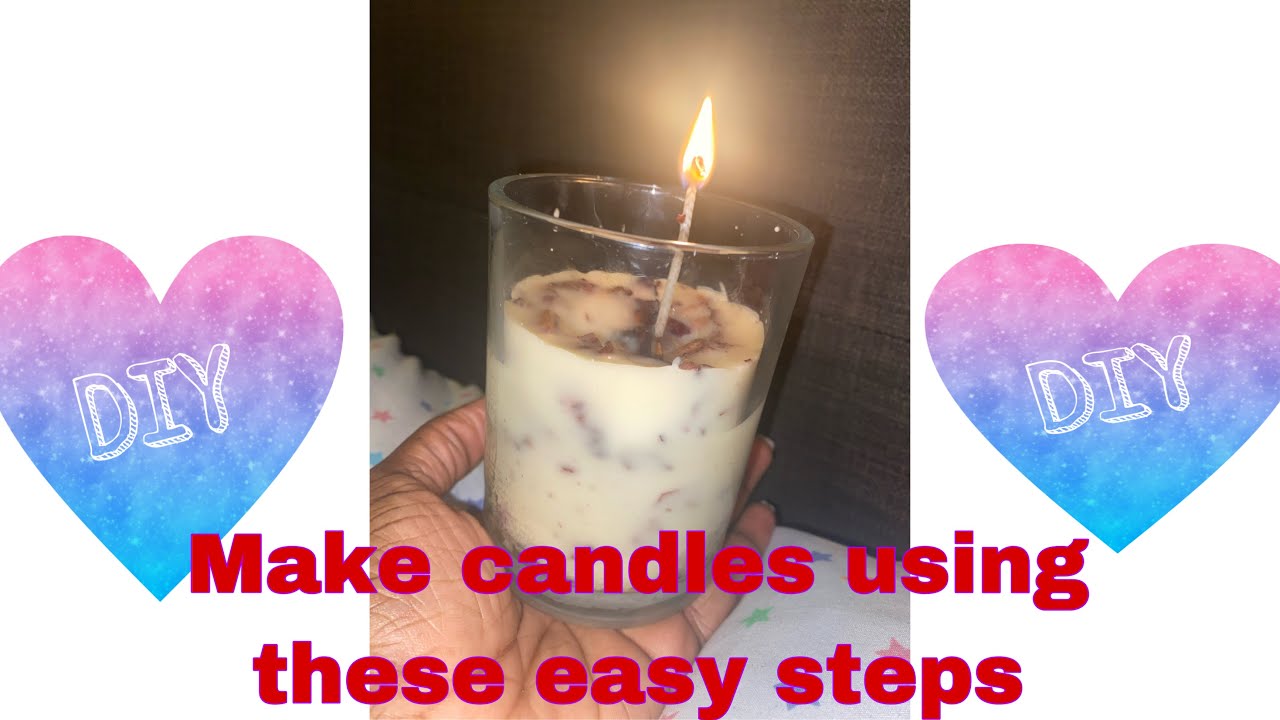 Beginners candle making || Basic candle making. - YouTube